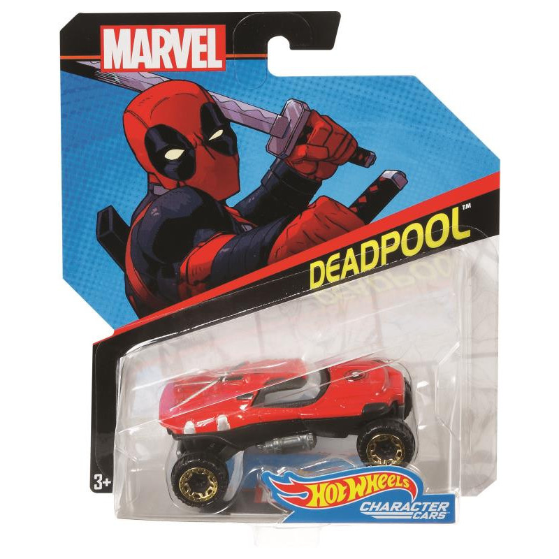 Hot Wheels Marvel Character Cars - Assorted - Afterpay