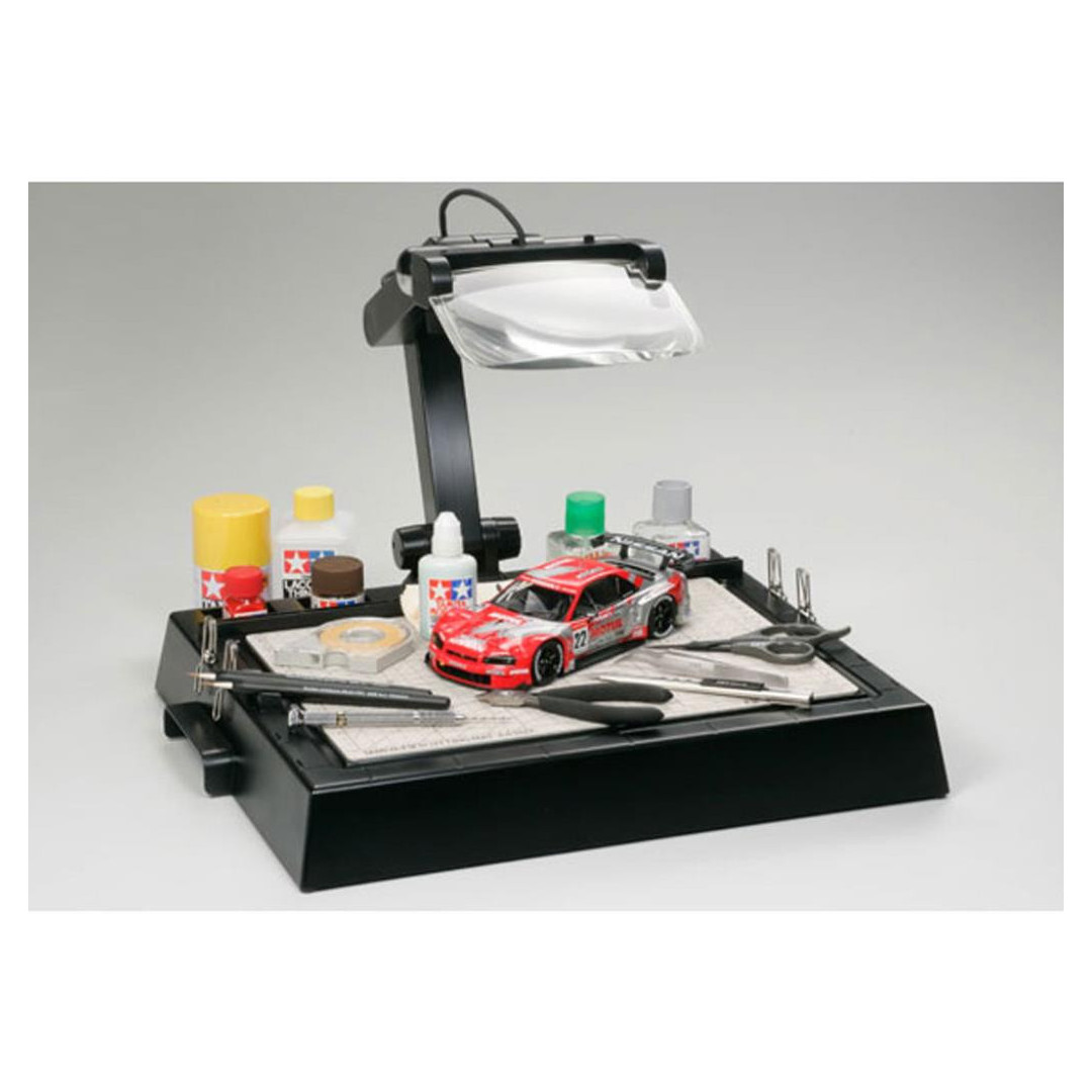 Tamiya Work Stand With Imagnifier - Afterpay Available!