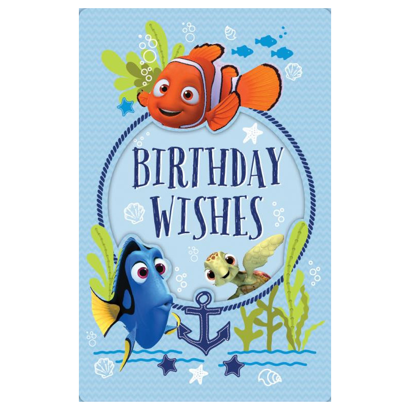 Card Disney Finding Nemo Circle | Mr Toys Toyworld