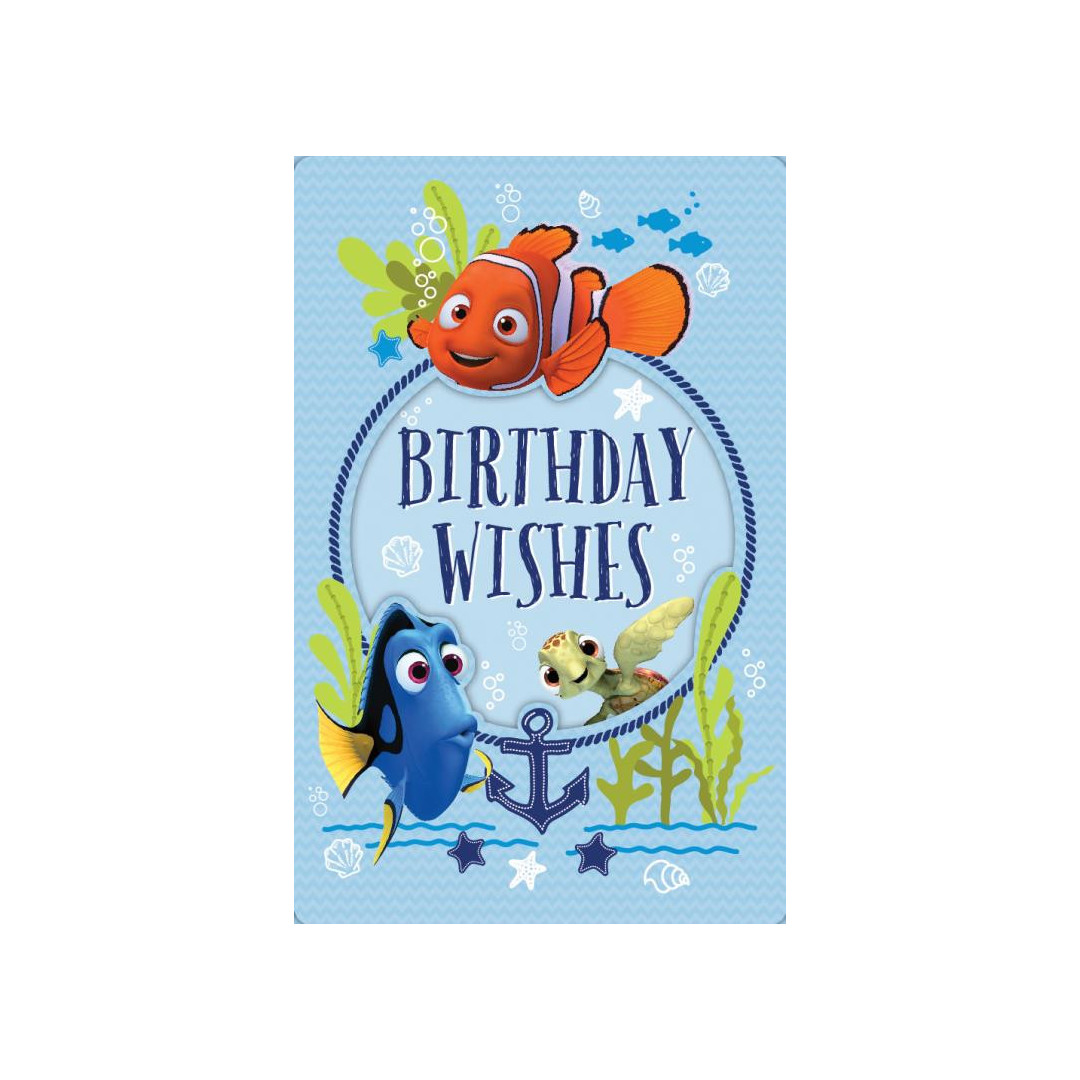 Card Disney Finding Nemo Circle | Mr Toys Toyworld