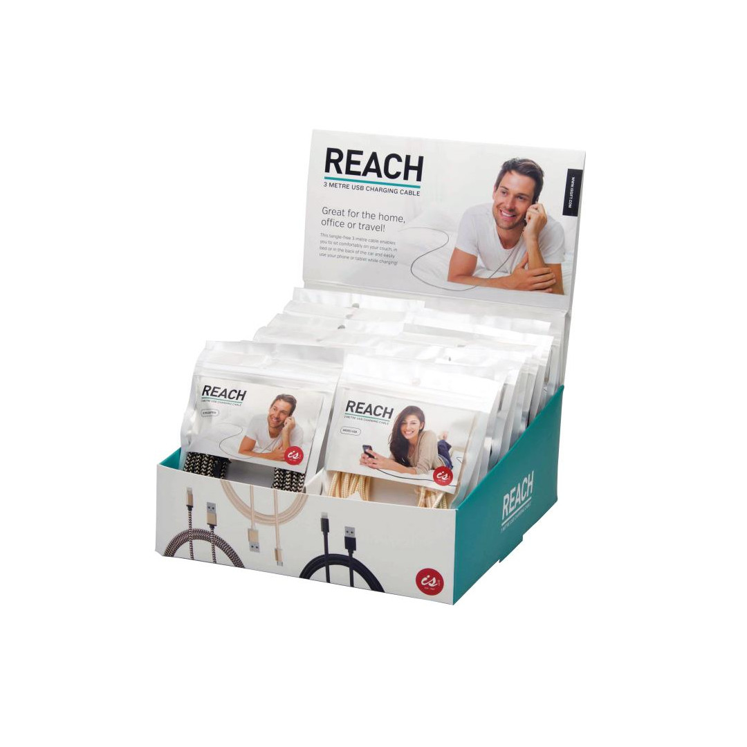 Reach - 3M USB Charging Cable - Afterpay Available!