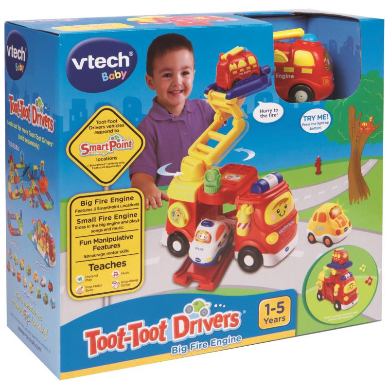 VTech Toot-Toot Drivers Big Fire Engine - Afterpay