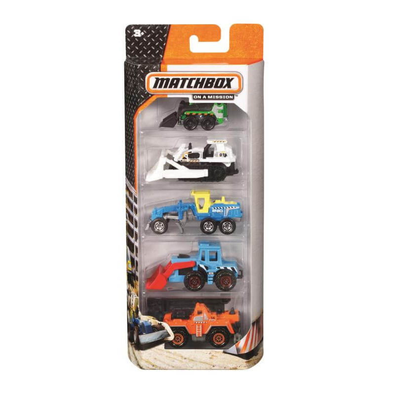 Matchbox 5 Pack- Assorted - Afterpay Available!