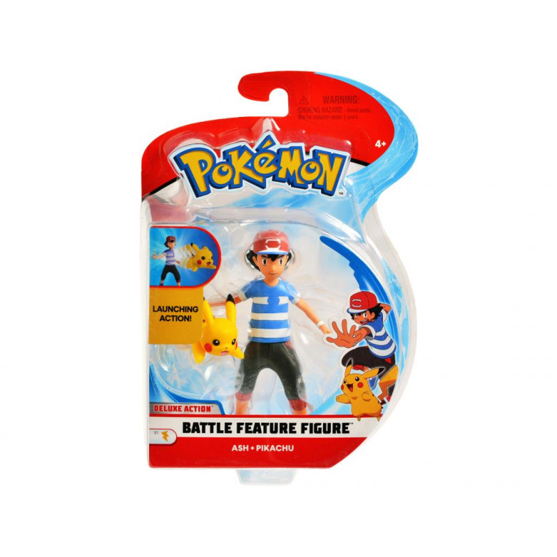 Pokemon 4.5 Battle Feature Single Figure- Assorted