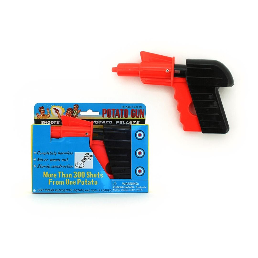 Plastic Potato Gun In Colour Box - Shop Now!