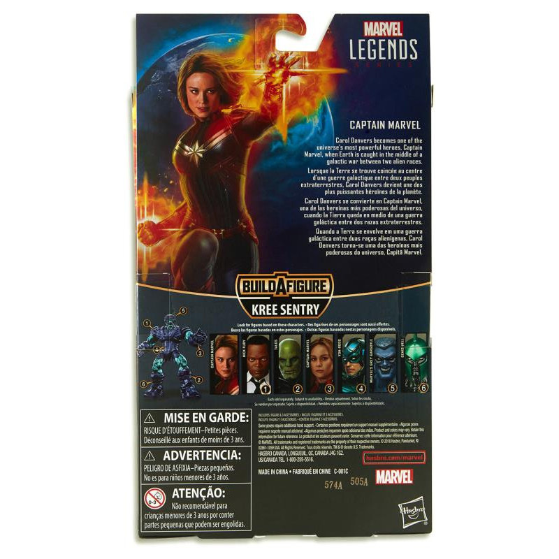 Captain Marvel 6-Inch Legends Captain Marvel - Shop Now!