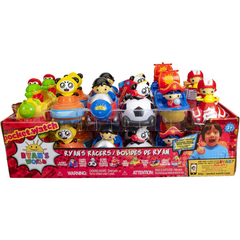 Ryan's World 3.5' Ryan's Racer - Assorted - Afterpay