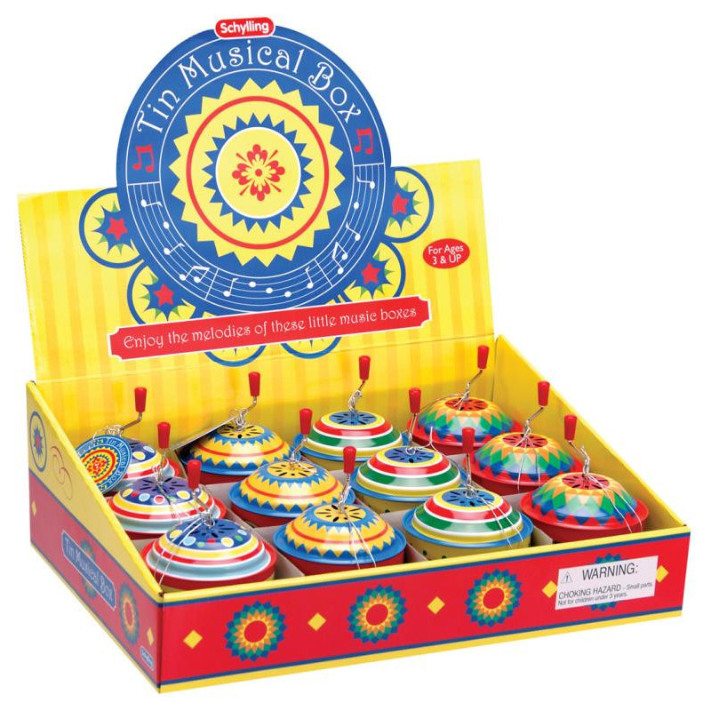Tin Music Boxes - Assorted - Afterpay Available!
