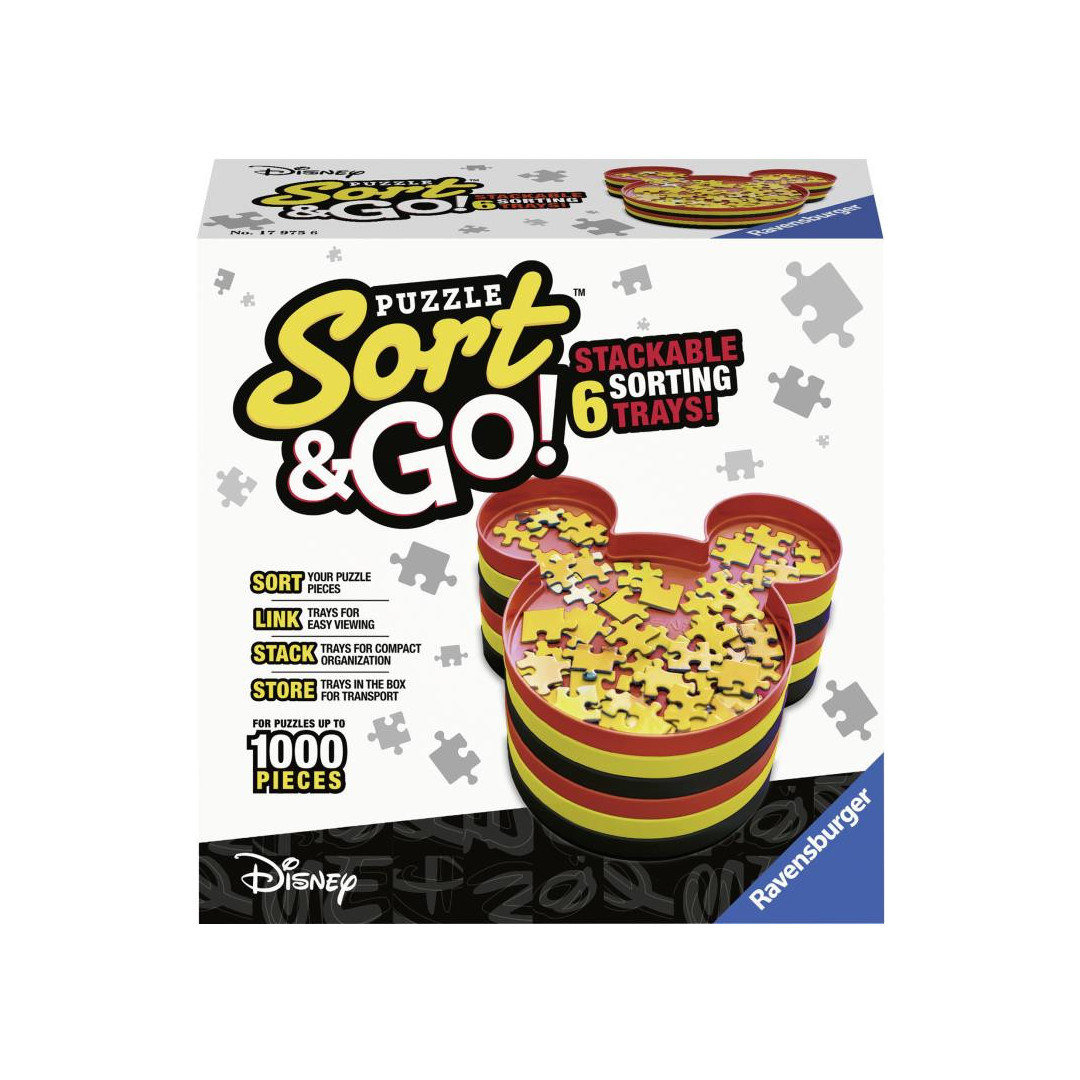 Ravensburger Disney Mickey's Sort and Go Puzzle Sorter