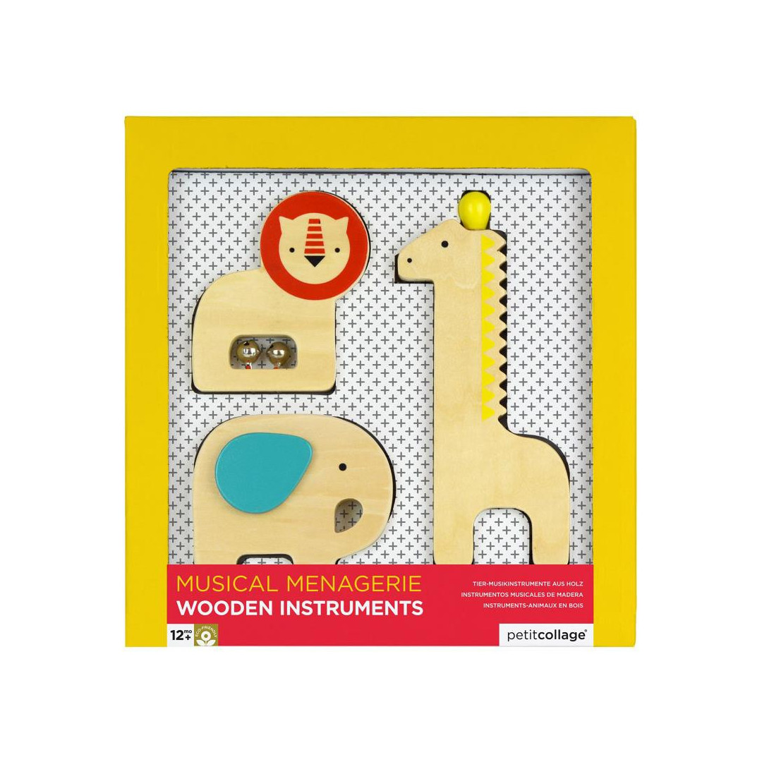 Musical Menagerie Wooden Animal Instruments - Afterpay