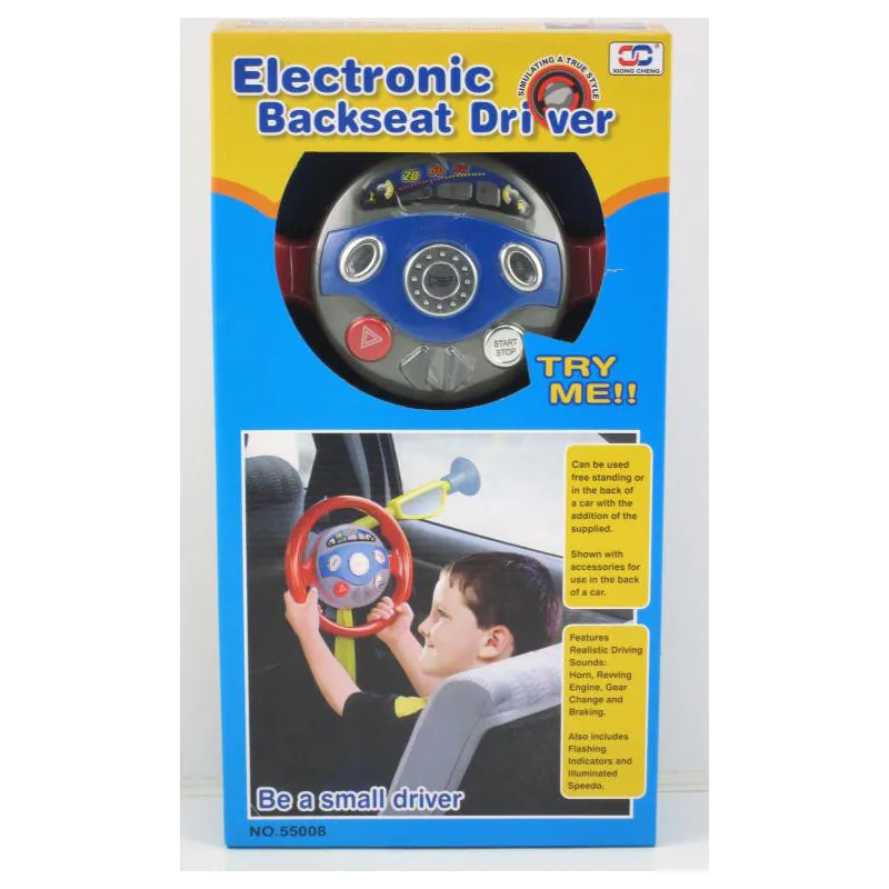 Electronic Backseat Driver - Real Action With Sounds