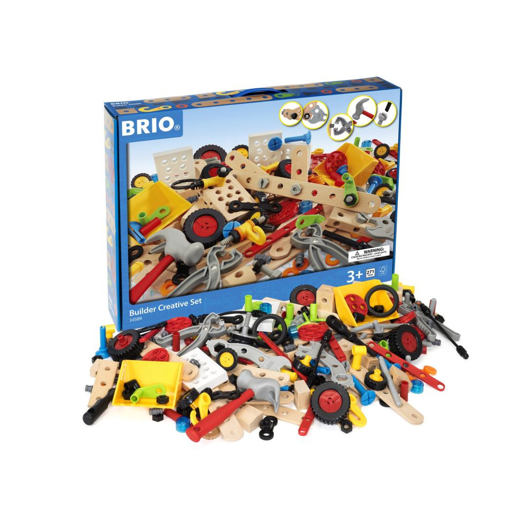 Brio Builder Creative Set with 271 Pieces | Mr Toys Toyworld