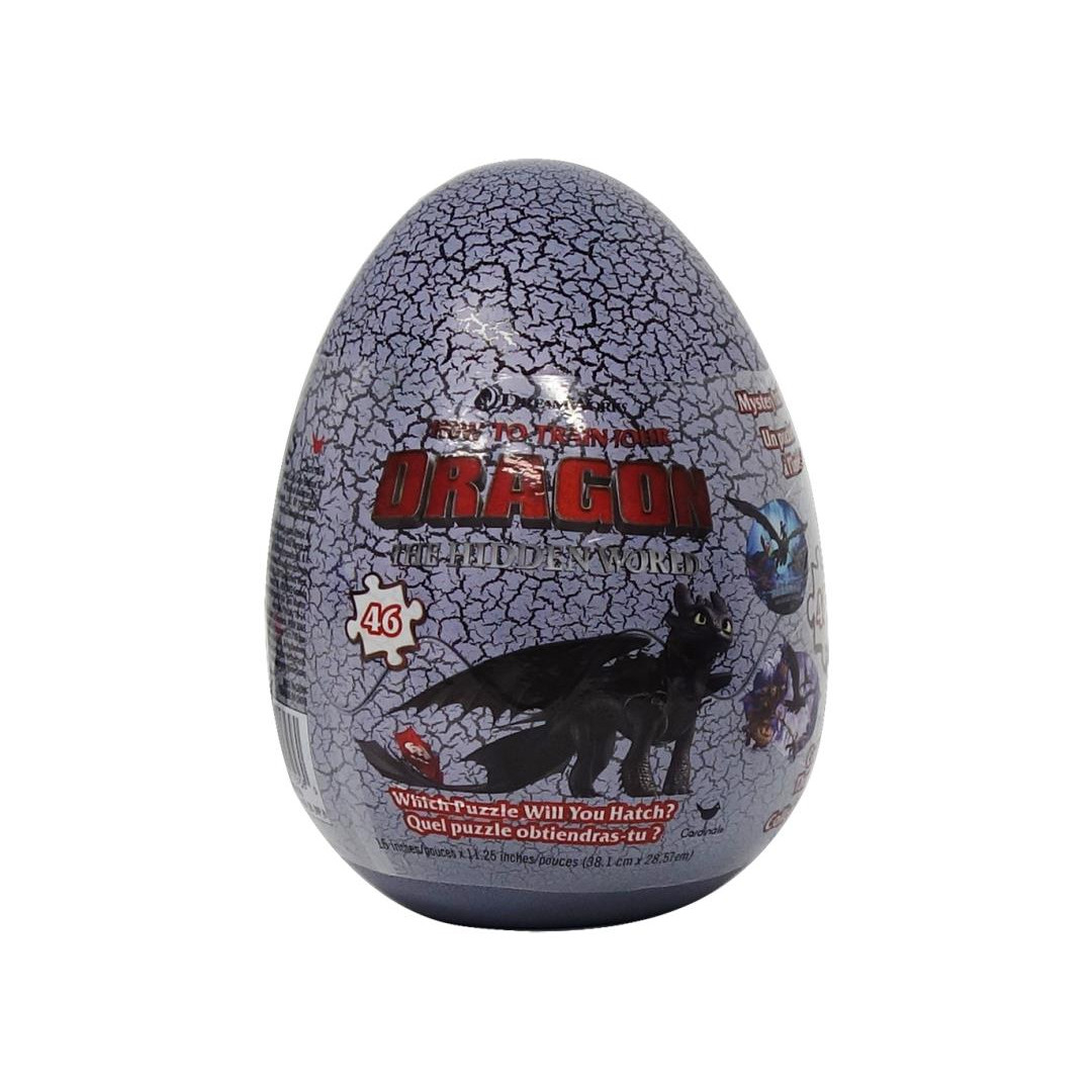 How To Train Your Dragon 3 Puzzle Egg 46Pce - Assorted