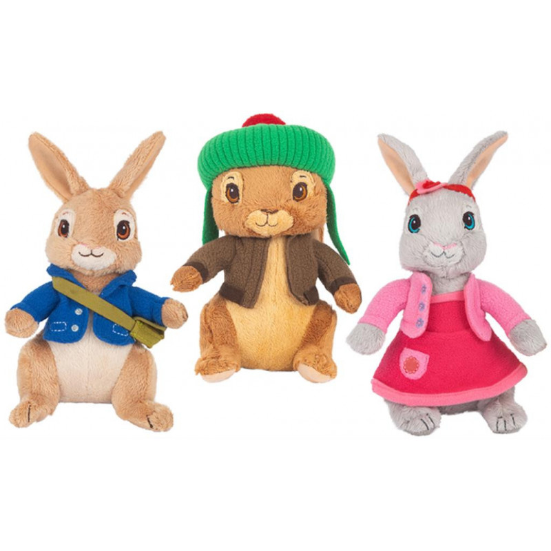 Peter Rabbit Characters - Assorted Small Plush 15cm