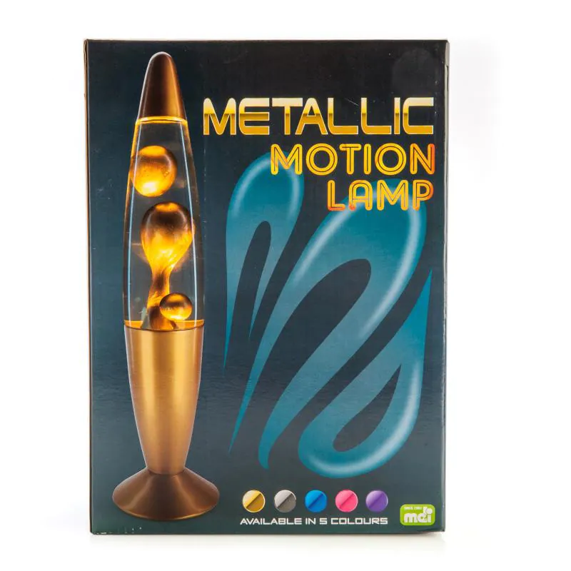 Metallic Motion Lamp Gold - Shop Now!