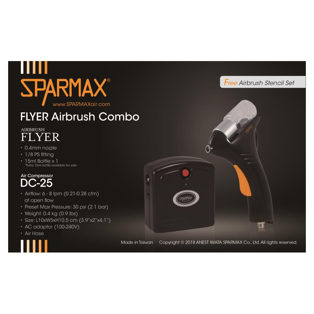DC-25 (I) + Flyer Airbrush Combo (New 2018) - Shop Now!