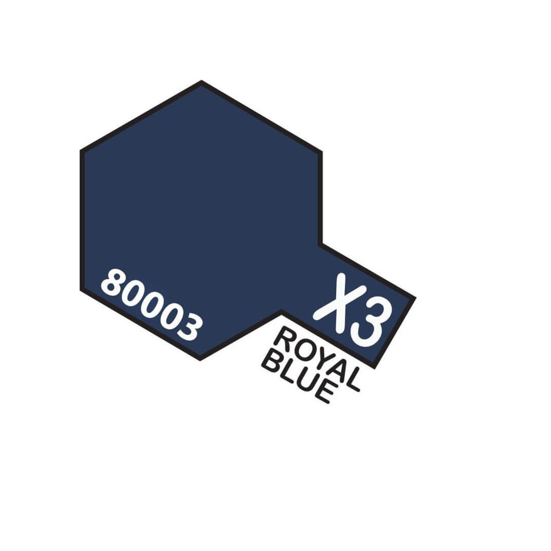 Tamiya X3 Enamel Royal Blue - Afterpay Available!