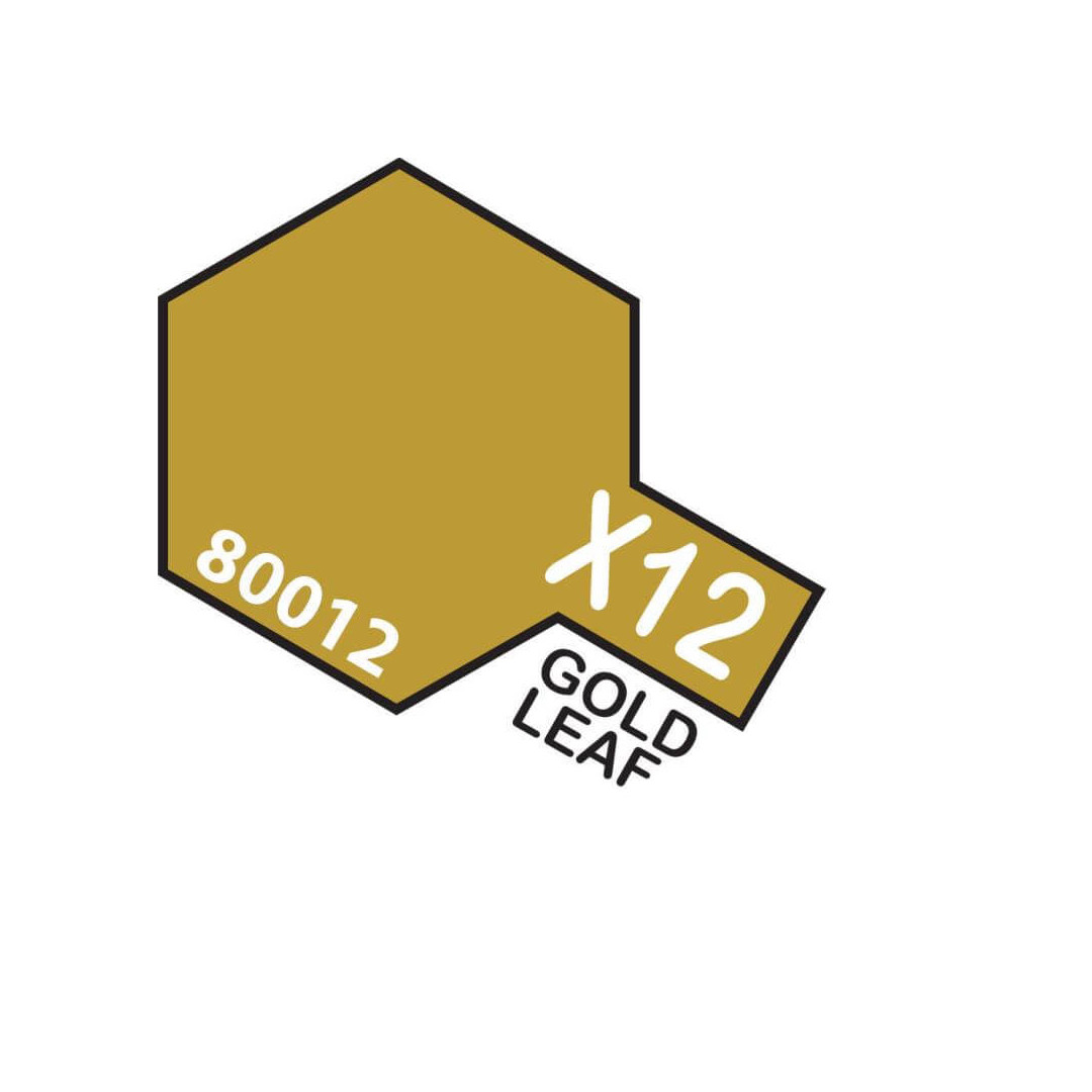 Tamiya X12 Enamel Gold Leaf | Mr Toys Toyworld
