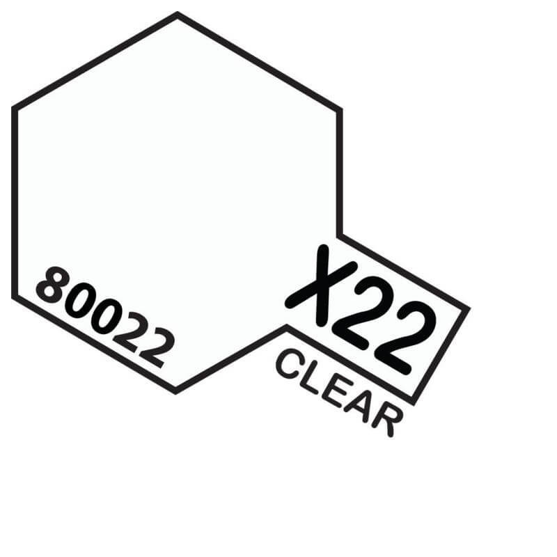 Tamiya X22 Enamel Clear - Afterpay Available!