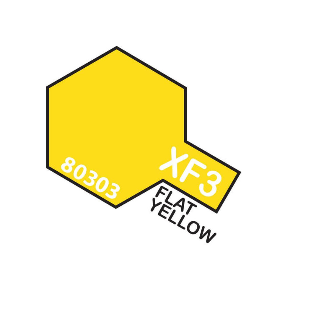 Tamiya XF3 Enamel Flat Yellow - Afterpay Available!