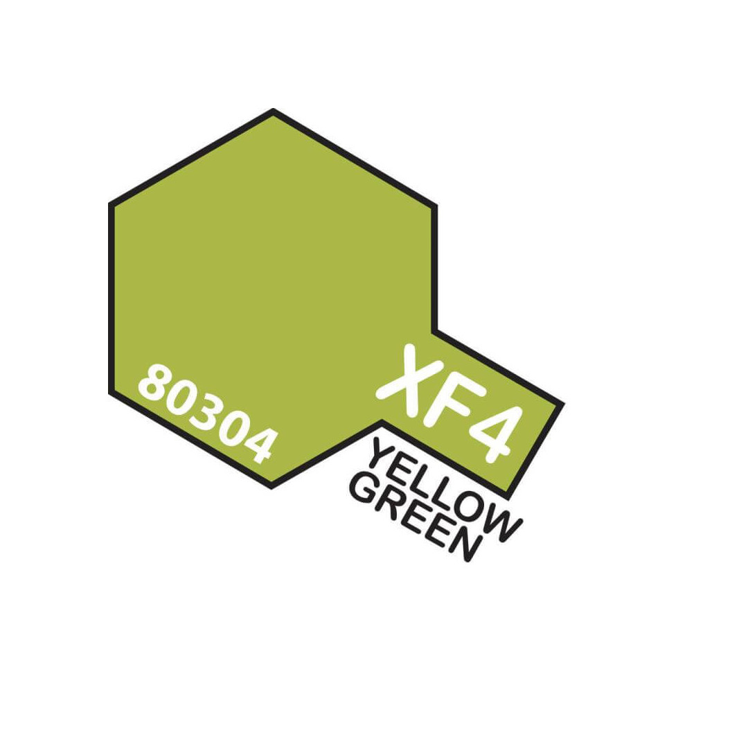 Tamiya XF4 Enamel Yellow Green - Afterpay Available!