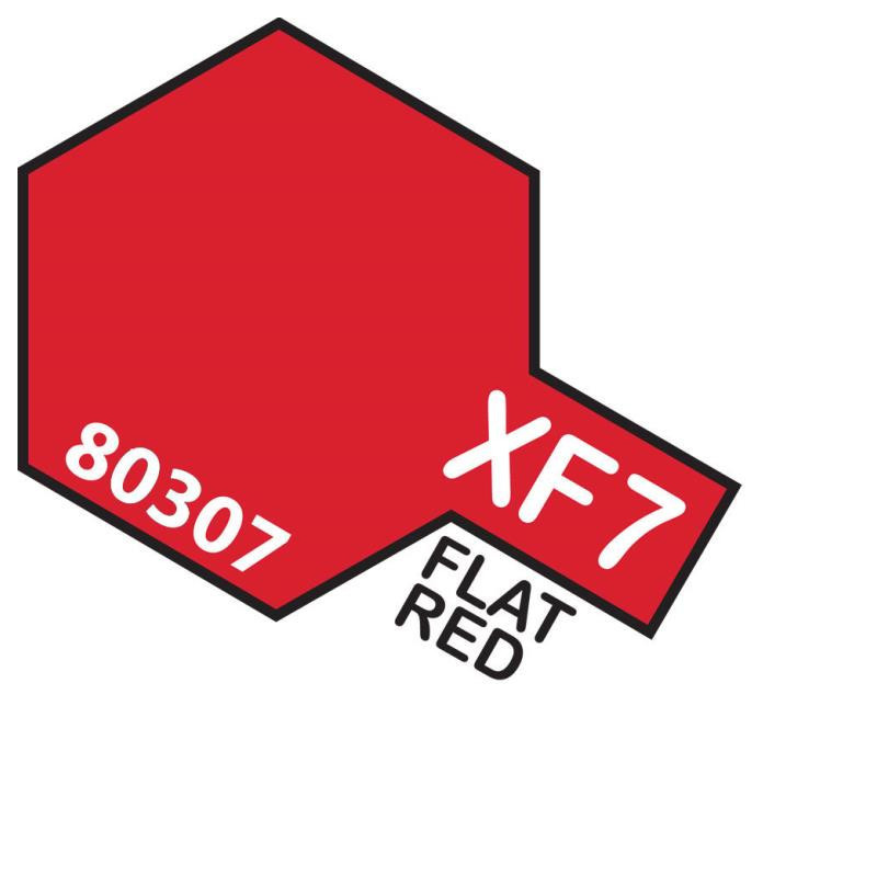 Tamiya XF7 Enamel Flat Red - Afterpay Available!