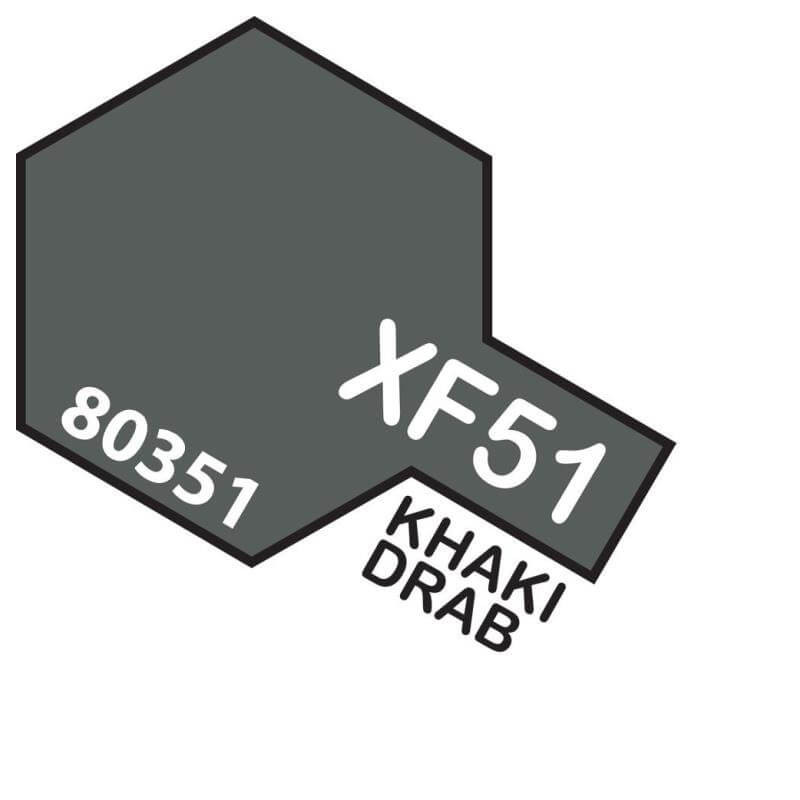 Tamiya XF51 Enamel Khaki Drab - Afterpay Available!