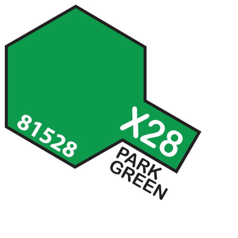 Tamiya Mini Acrylic X-28 Park Green - Afterpay Available!