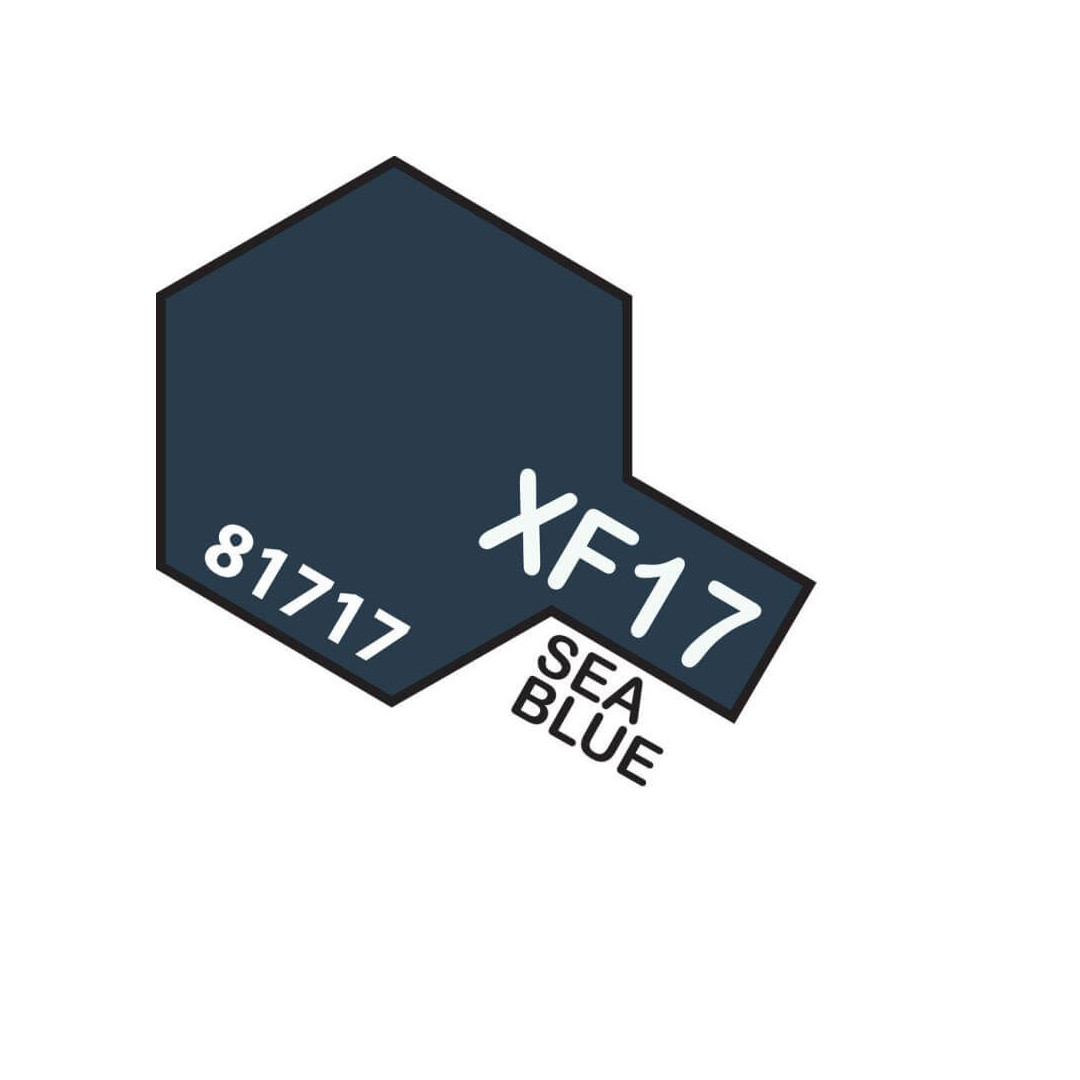 Tamiya Mini Acrylic XF-17 Sea Blue - Afterpay Available!