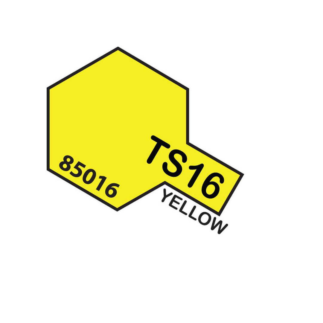Tamiya TS-16 Spray Yellow | Mr Toys Toyworld