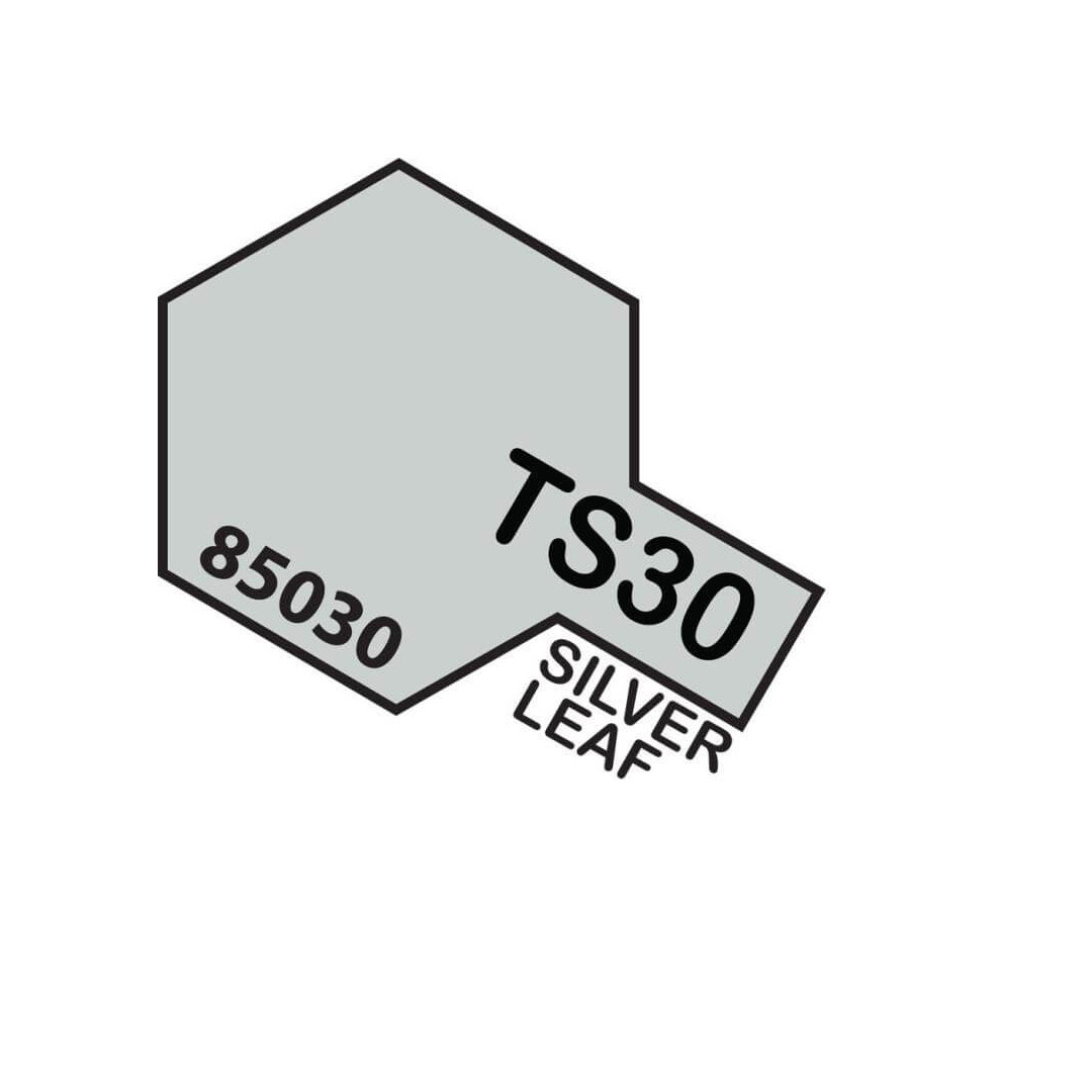 Tamiya TS-30 Spray Silver Leaf - Afterpay Available!