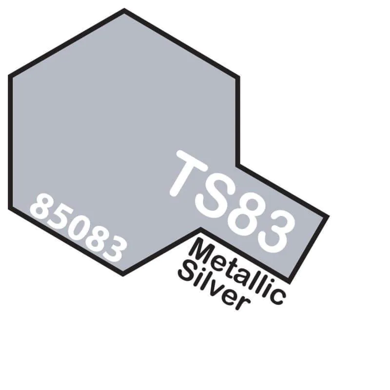 Tamiya TS-83 Metallic Silver - Afterpay Available!