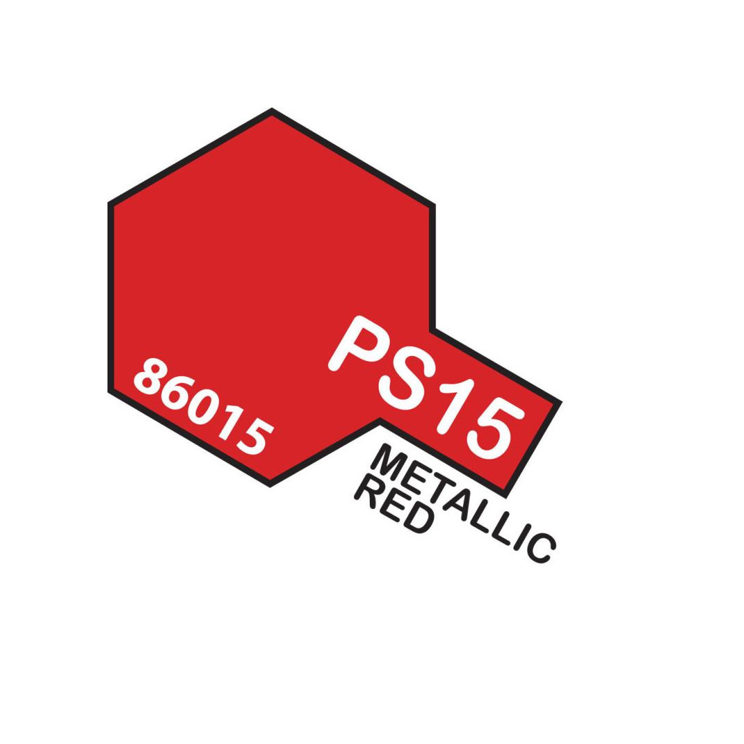 Tamiya PS-15 Spray Metallic Red Polycarbonate - Afterpay