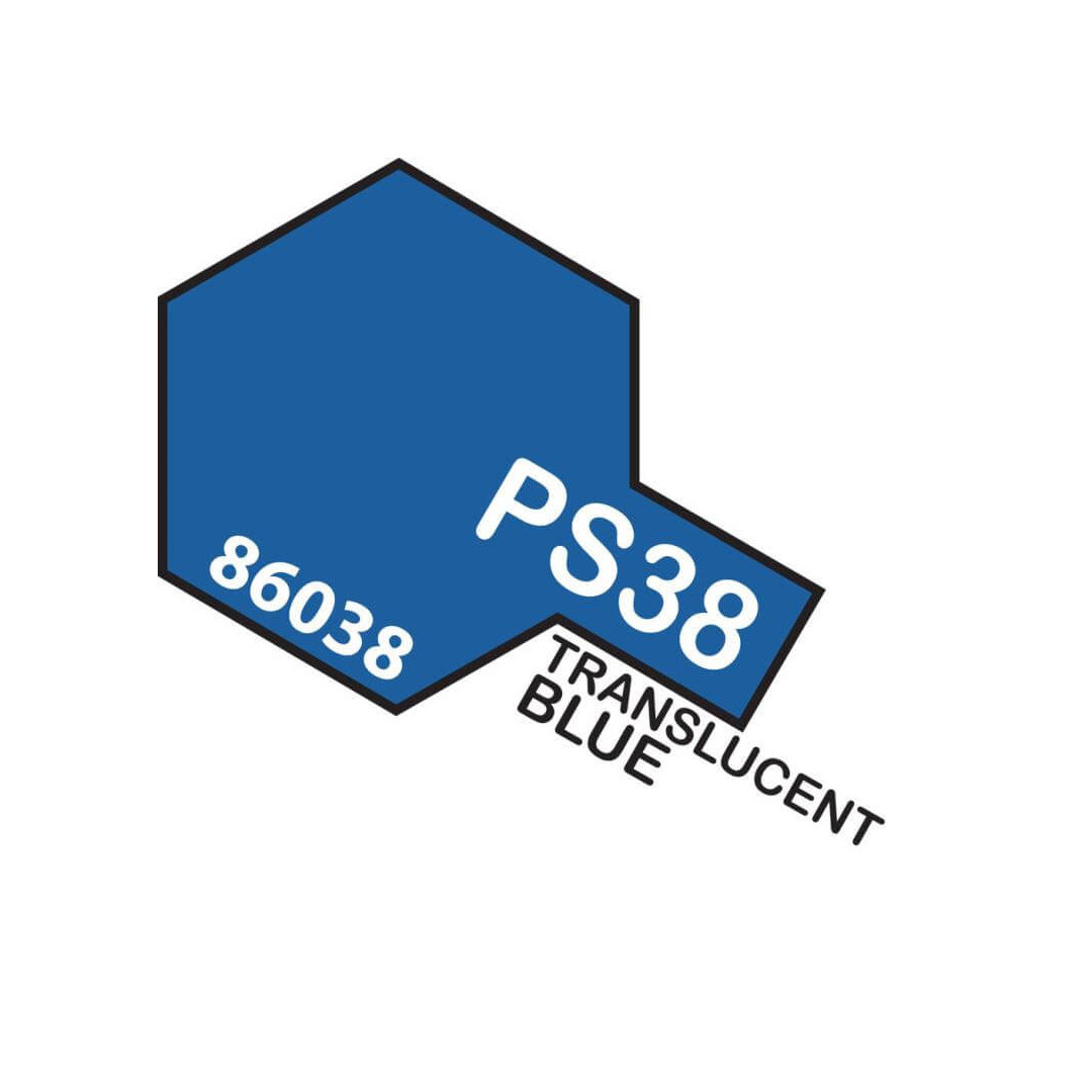 Tamiya PS-38 Translucent Blue | Mr Toys Toyworld