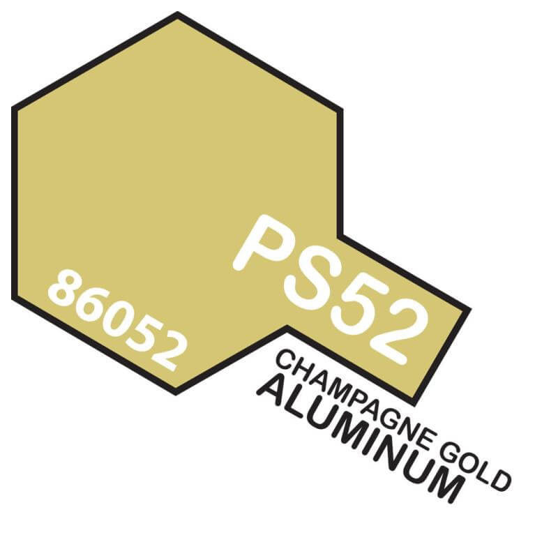 Tamiya PS-52 Champagne Gold Aluminium | Mr Toys Toyworld