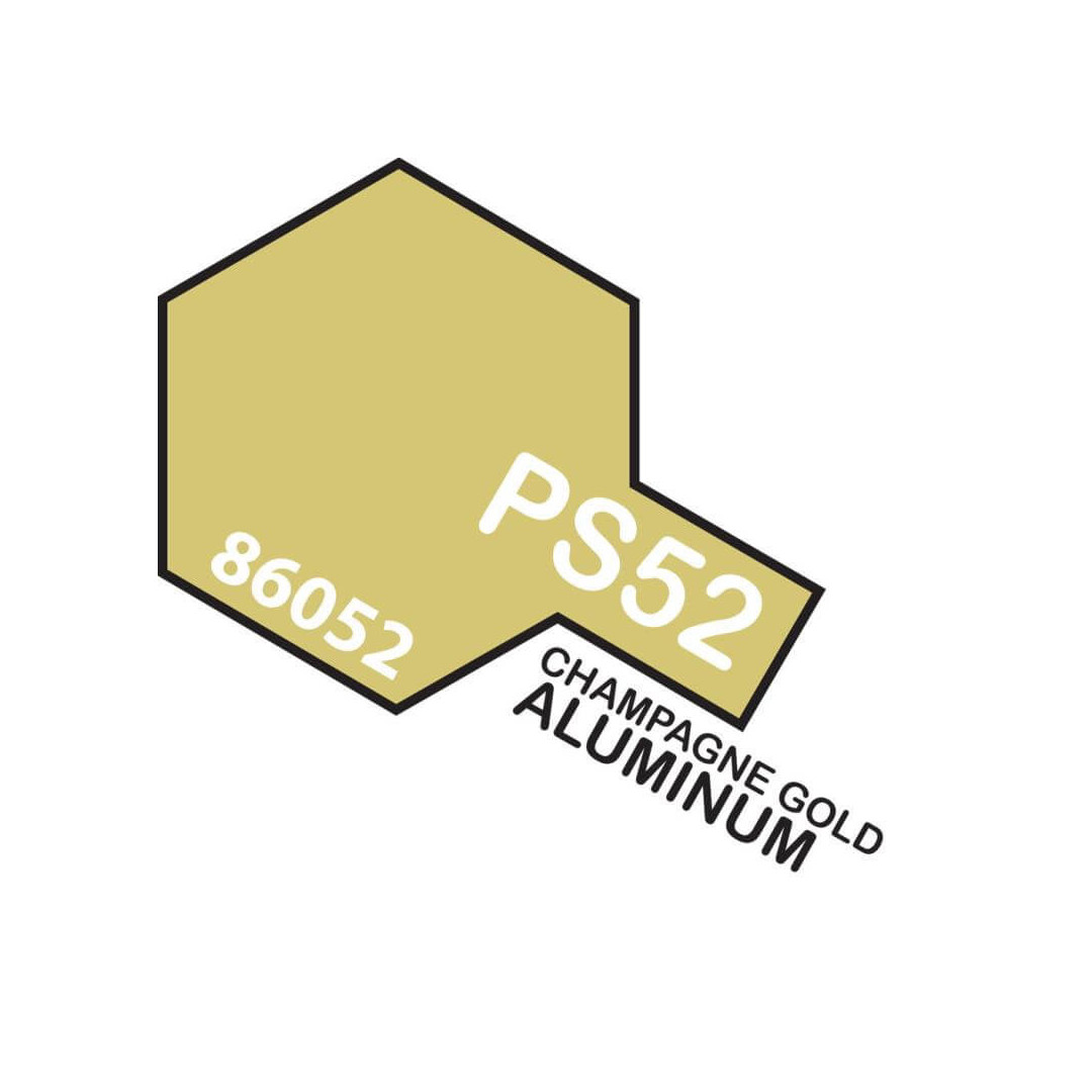 Tamiya PS-52 Champagne Gold Aluminium | Mr Toys Toyworld