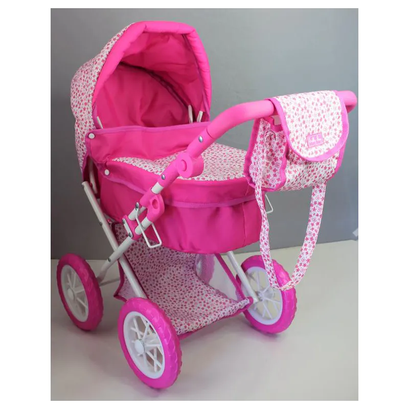 Sally Fay Large Deluxe Dolls Pram - Metal Frame - Afterpay