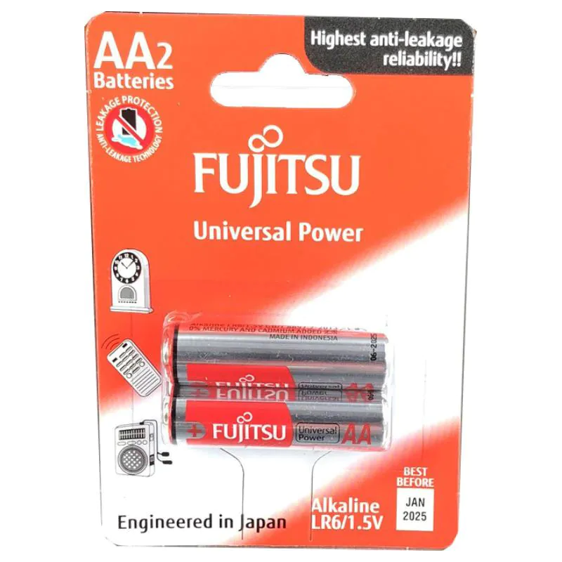 Fujitsu AA Batery 2 pack | Mr Toys Toyworld