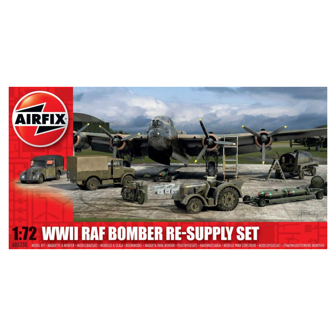 Airfix WW2 Bomber Re-Supply Set - Afterpay Available!