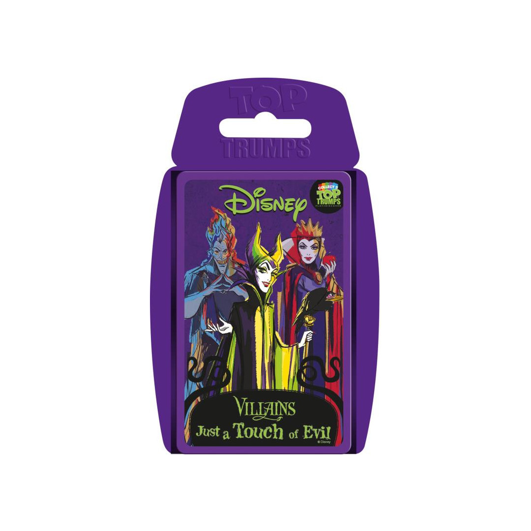 Top Trumps Disney Villains Card Game | Mr Toys Toyworld