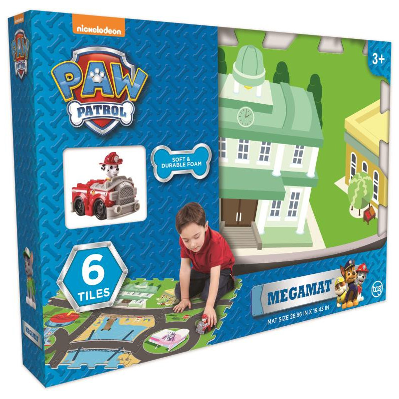 6 Pcs Tile Mega Mat With Vehicle Assorted - Afterpay