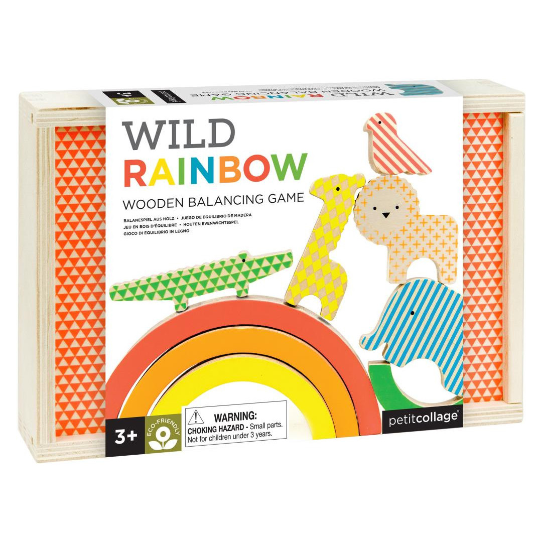 Wild Rainbow Wooden Balancing Game - Afterpay Available!