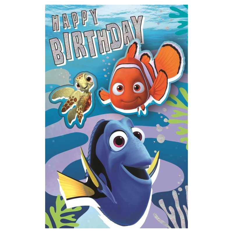 Card Premium Disney Pixar Group Nemo | Mr Toys Toyworld