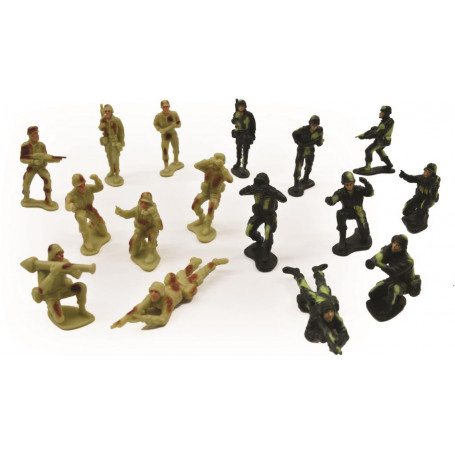 Soldier World 16Pc - Assorted - Afterpay Available!