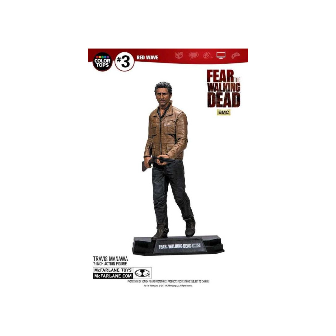 Fear The Walking Dead - Travis Manawa 7" Statue - Afterpay