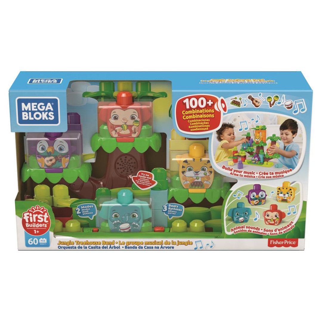 Megabloks First Builders Jungle Treehouse Band - Afterpay