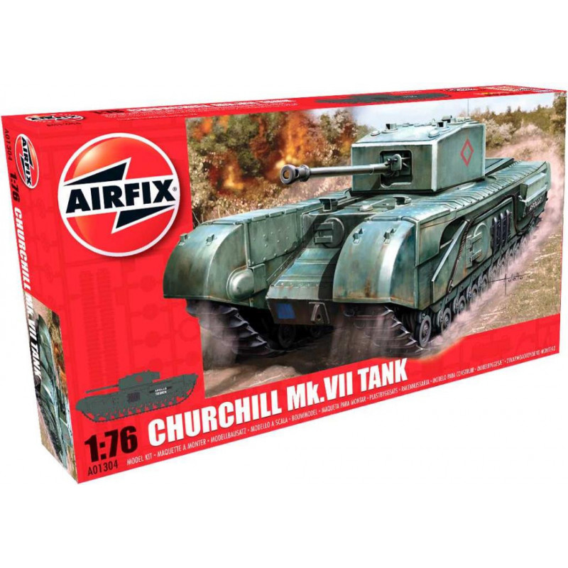 Airfix Churchill Mk.VII Tank 1:76 Scale | Mr Toys Toyworld