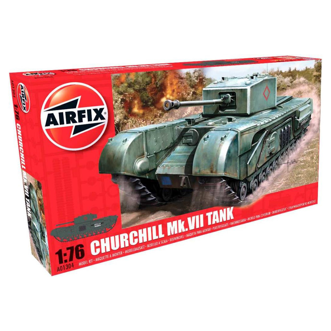 Airfix Churchill Mk.VII Tank 1:76 Scale | Mr Toys Toyworld