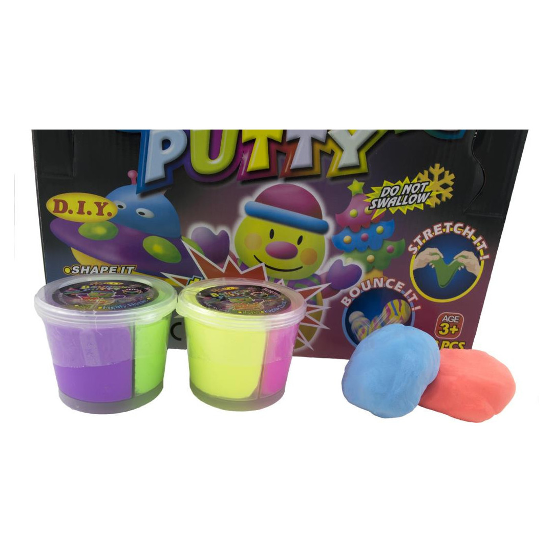 Twin Colour Bouncing Putty 6cm | Mr Toys Toyworld