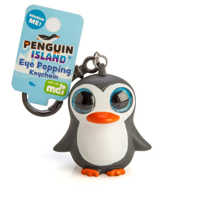 Eye Popping Keyring Penguin - Afterpay Available!